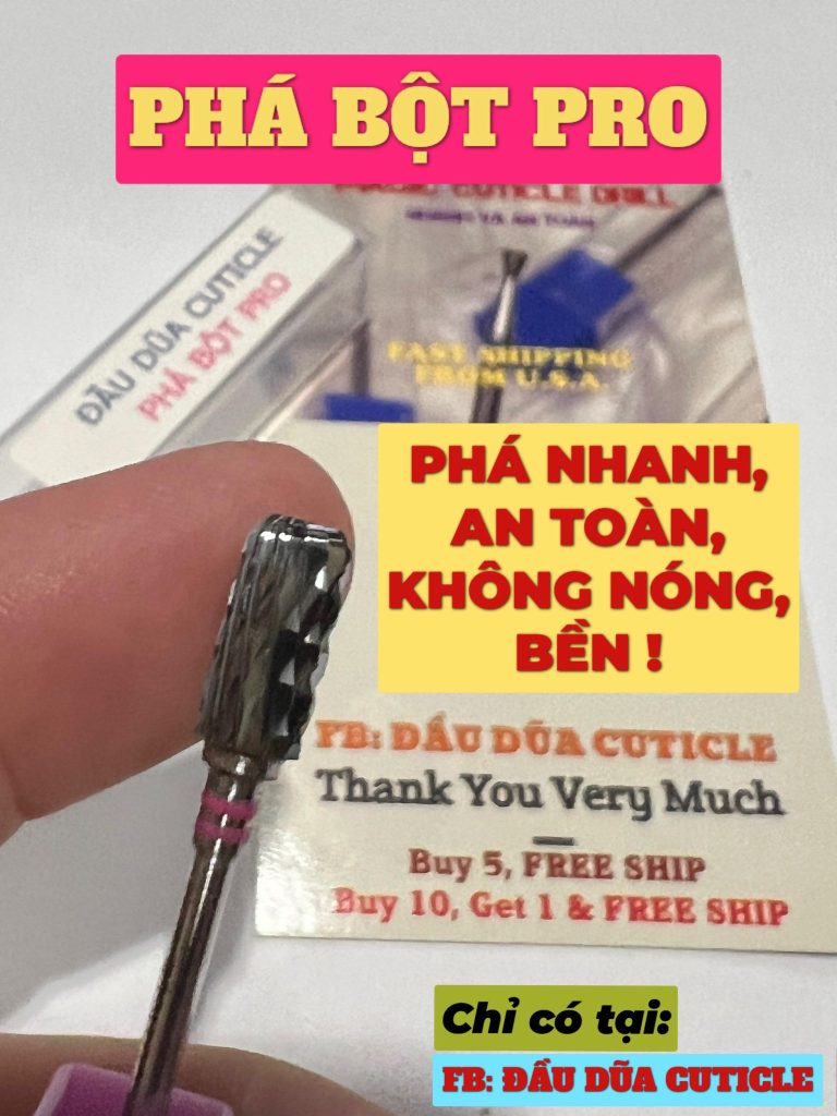 Đầu dũa Phá bột pro - Đầu dũa Cuticle